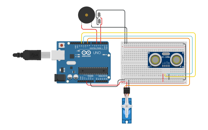 Circuit design SD-Card - Tinkercad
