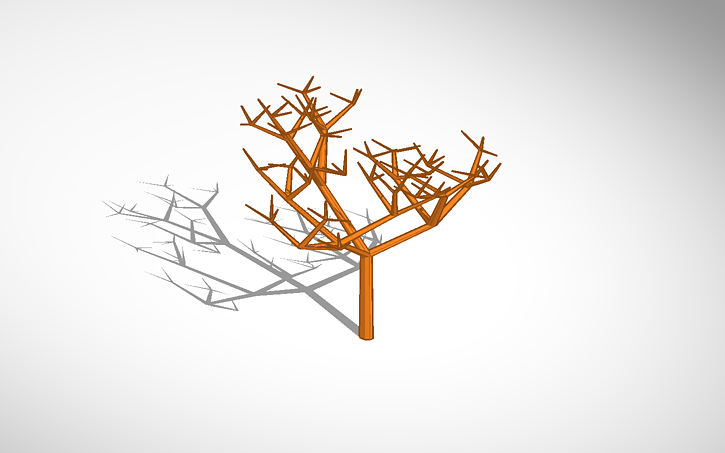 3D design tree - Tinkercad