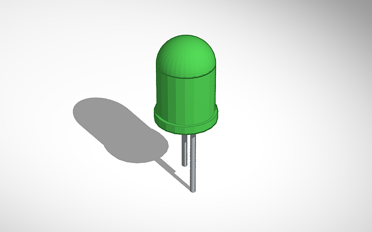 3D design LED - Tinkercad