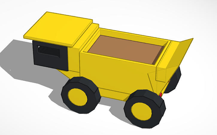 3D design Dump Truck - Tinkercad