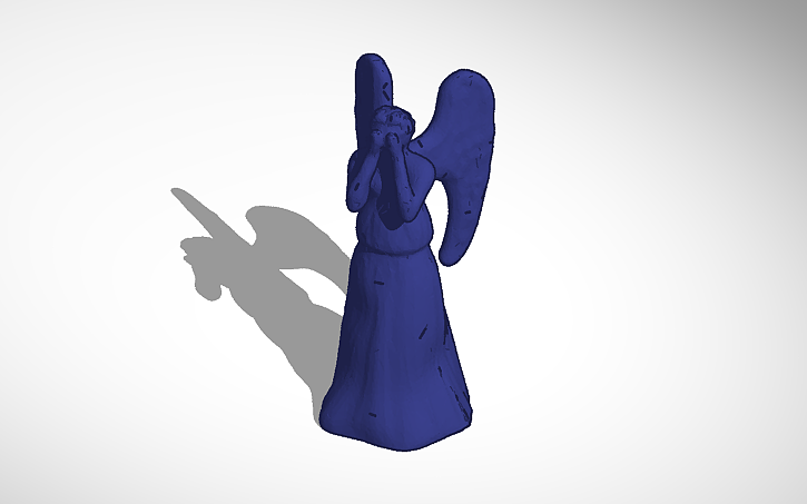 3D design Doctor Who Weeping Angel - Tinkercad