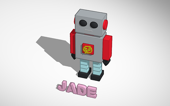 3D design Robot - Tinkercad