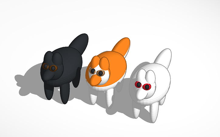 3D design Welsh Corgis | Tinkercad