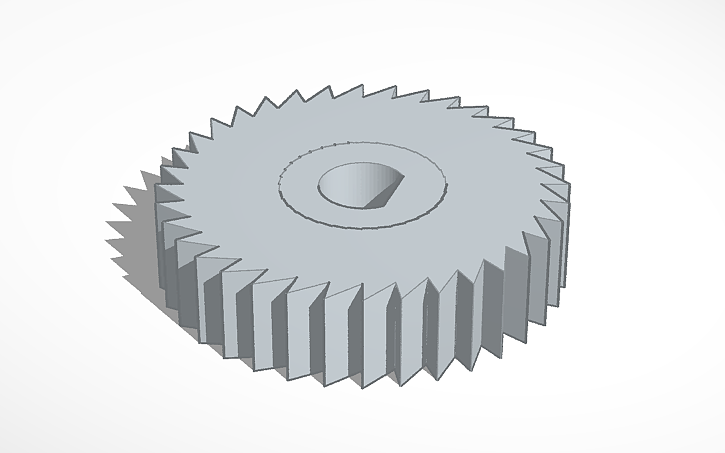 3D design Hudson 1-62c Oil Pump Rachet Gear Wheel. - Tinkercad