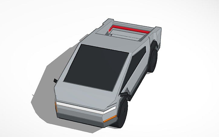 3D design Cybertruck - Tinkercad