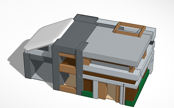 3D design Mansion - Tinkercad