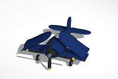 3D design Boolean Hellcat | Tinkercad