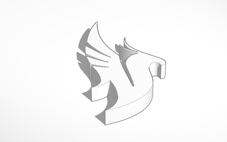 3D design ILLENIUM LOGO - Tinkercad