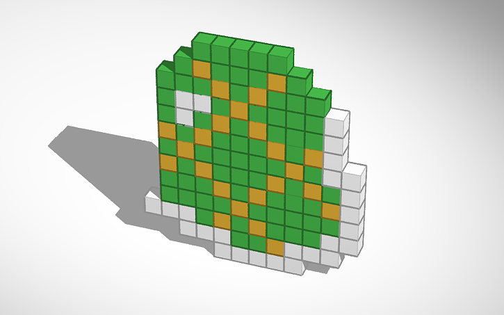 3D design Koopa Shell - Tinkercad