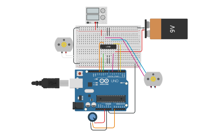 Circuit Design Serial Communication Assignment 5 Tinkercad