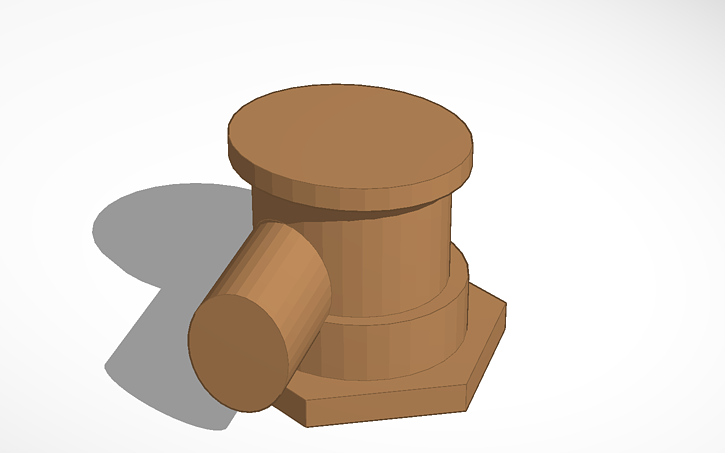 3D design Water Power Engine - Tinkercad