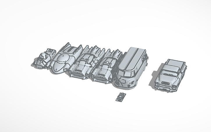 3D design fallout 4 vehicles v2 - Tinkercad