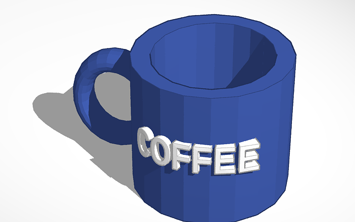 3D design Coffee Mug - Tinkercad