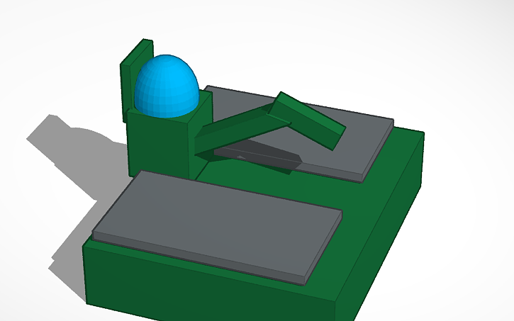 3D design halo unsc heavy supply pad - Tinkercad