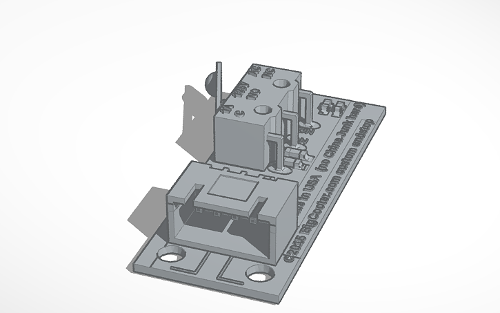 3D design Endstop Microswitch | Tinkercad