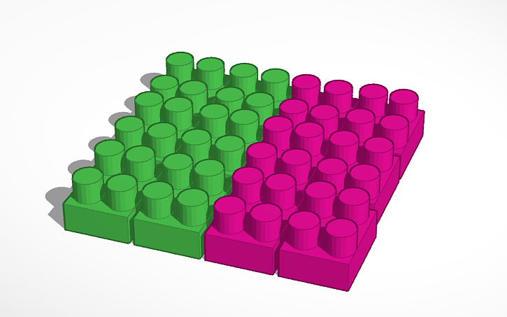 3D design Lego Brick | Tinkercad