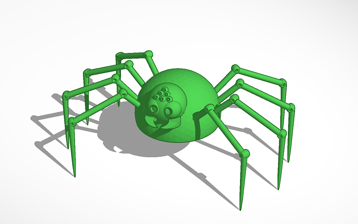 3D design Spider - Tinkercad