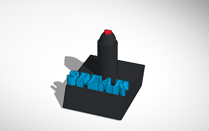 3D design The love Microphone | Tinkercad