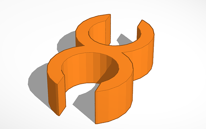 3D design battery clip - Tinkercad