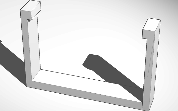 3D design gopro mount for robo 3D R1 | Tinkercad