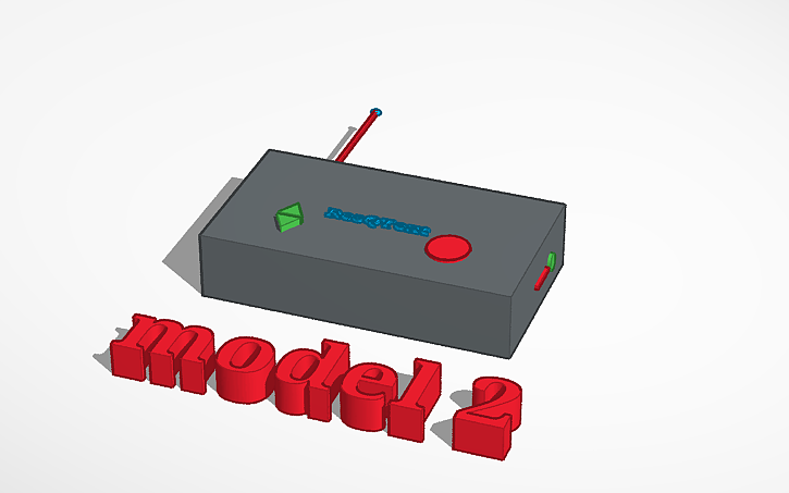 3D design model 2 - Tinkercad