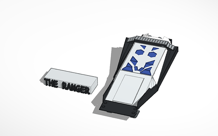 3D design the ranger from Interstellar - Tinkercad