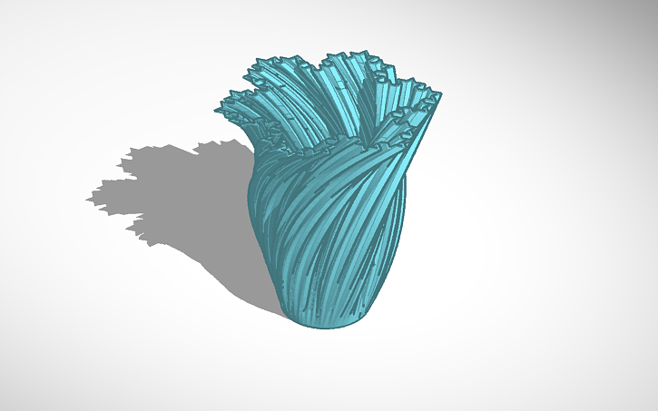 3D design Vase - Tinkercad
