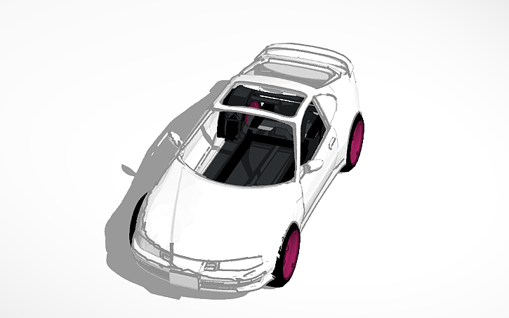 3D design 1997 Honda Prelude - Tinkercad