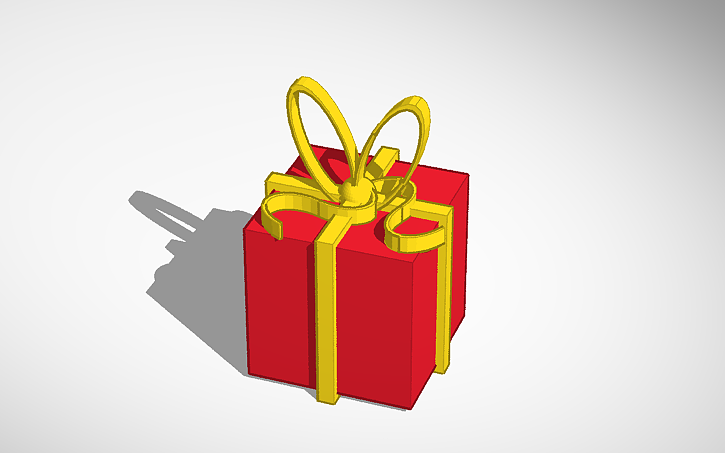 3D design Gift - Tinkercad