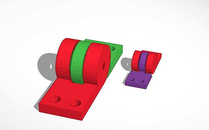 3D design Loose Hinge - Tinkercad