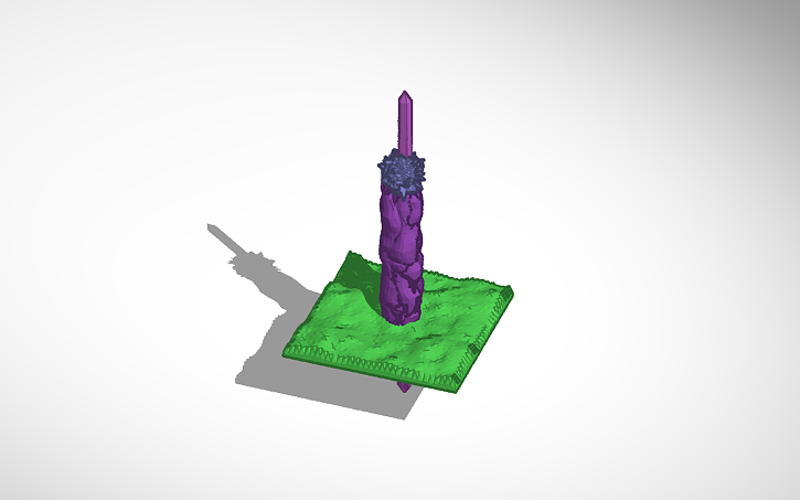 3D design crystal - Tinkercad