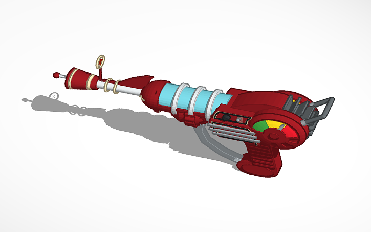 3D design Copy of Fire gun aka Lava Gun - Tinkercad