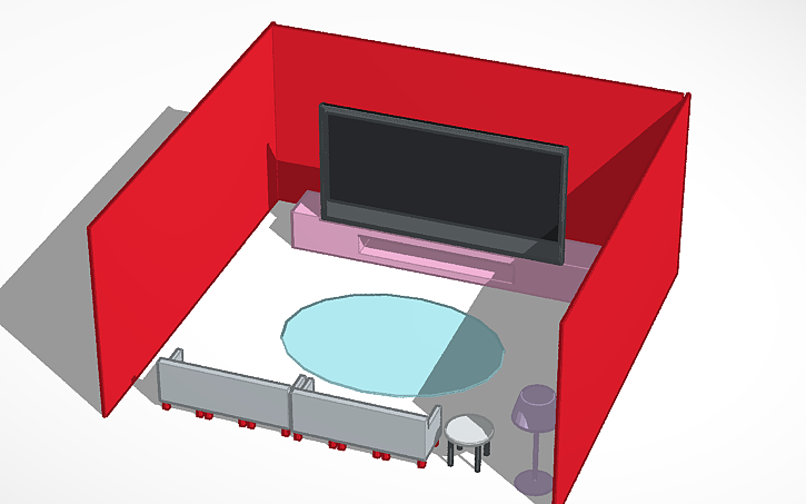 3D design Copy of Tv | Tinkercad