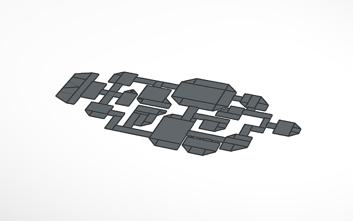 3D design The-Skeld - Tinkercad