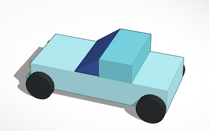 3D design TOY CAR | Tinkercad