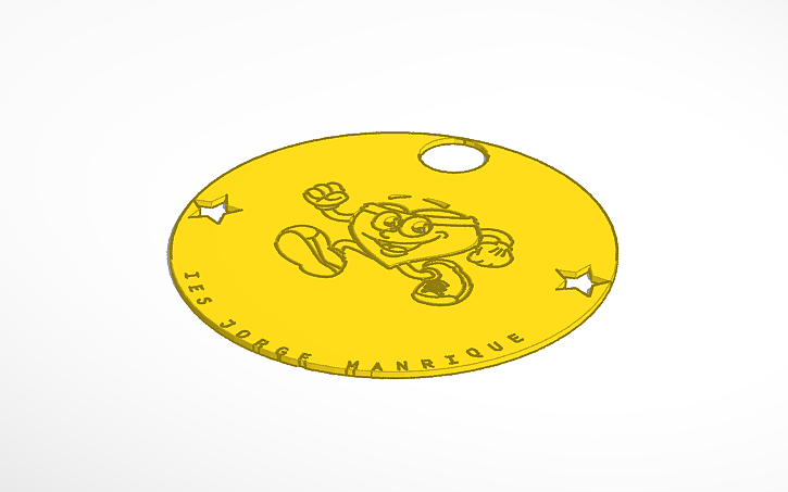 3D design Medalla Correr | Tinkercad