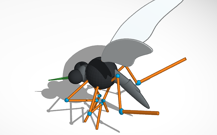 3D design Mosquito - Tinkercad