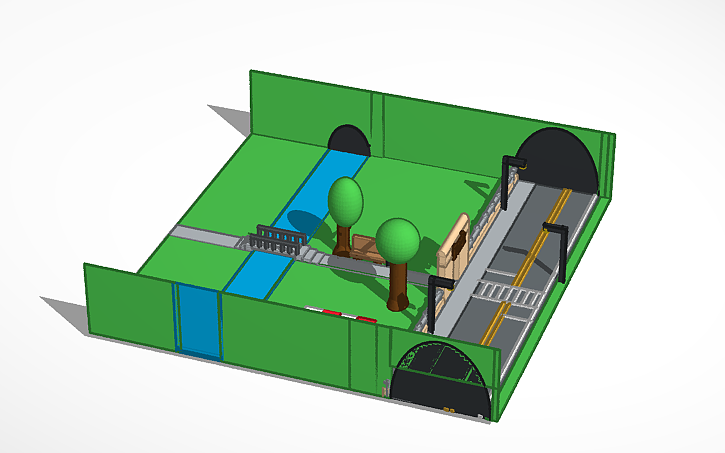 3D design The Park - Tinkercad