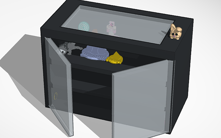 3D design my trophy case - Tinkercad