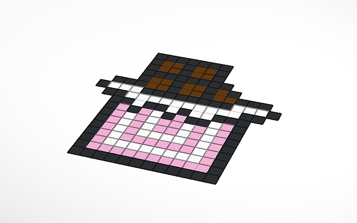 3D design Carty the Small Chocolate Bar - Tinkercad