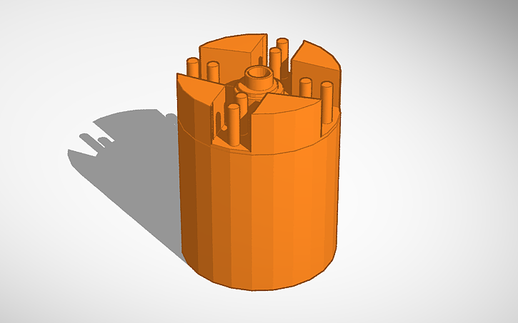 3D design Plant Watering System - Valve Knob - Tinkercad