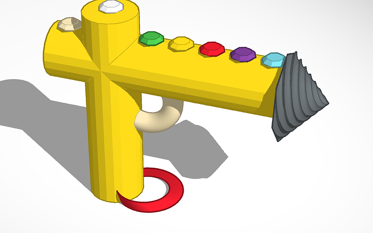 3D design infinity gun고관영 - Tinkercad