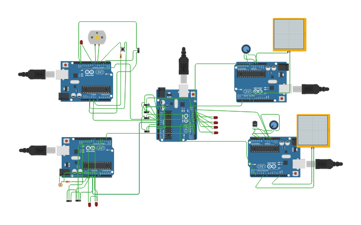 Circuit design Copy of Integrated-ADAS - Tinkercad