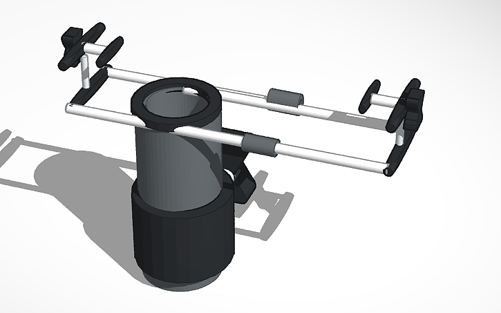 3D design Proteus microscope addition | Tinkercad