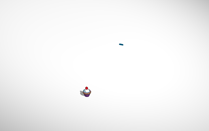 3D design Riley_Lamb_Cupcake - Tinkercad