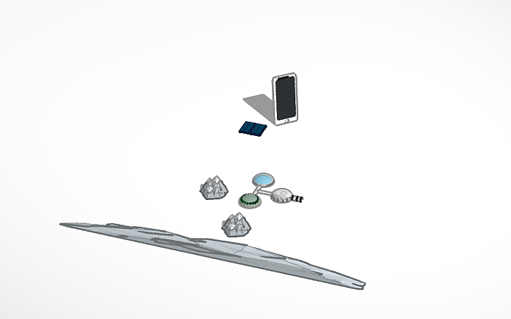 3D design Mooncamp Boomers - Tinkercad