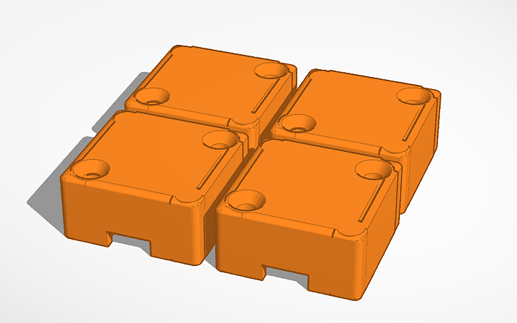 3D design Govee Permanent Outdoor Lights 90 Degree Turn Box 4 - Tinkercad