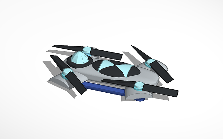 3D design drone - Tinkercad