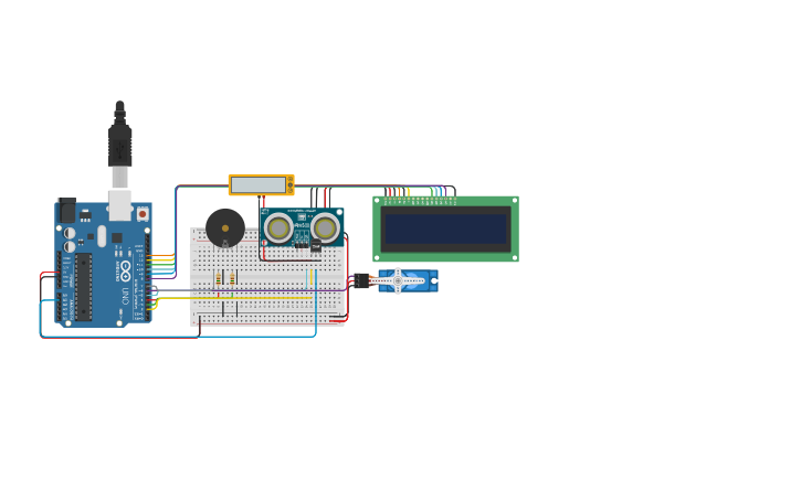 Circuit design Paulus Chandra / XI-I / 22 - TUGAS KD 3 - Soal 4 | Tinkercad