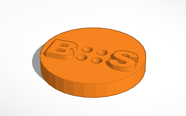 3D design BS Button | Tinkercad